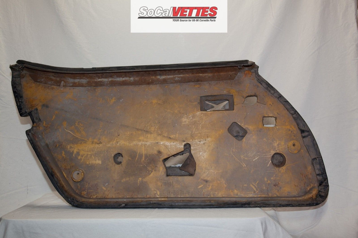 1978-1982 Corvette RH(Passenger) Door Panel - Original - Black ...