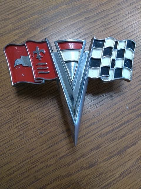 1963 - 1964 Corvette Nose Emblem GM# 3797400 – SoCalVETTES
